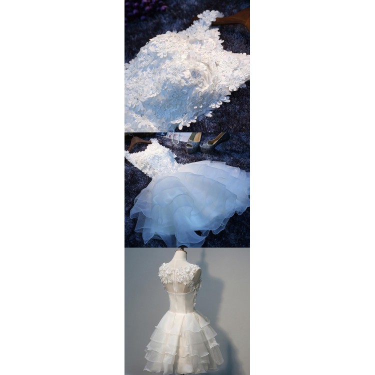 Princess Prom Dresses, White A-line/princess Homecoming Dresses ...